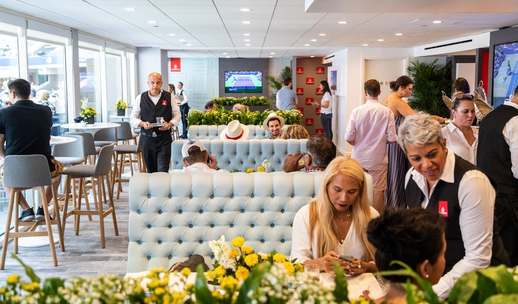 Inside the Emirates Suite at the US Open – Michael LoRé
